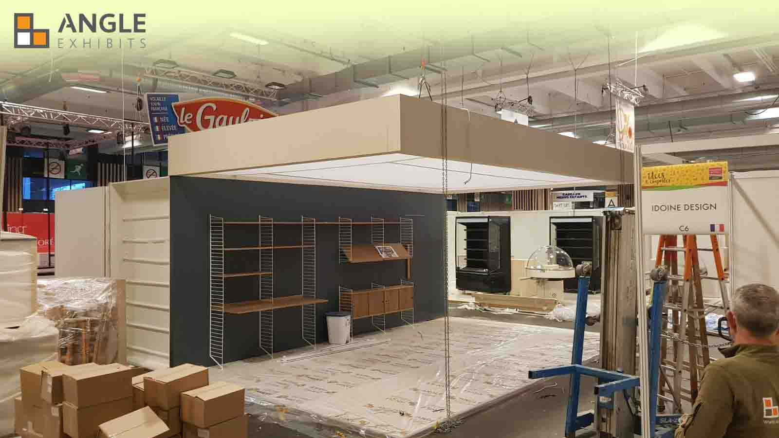 Diseño de stands para Snack and Sandwich 2018, París - Angle Exhibits